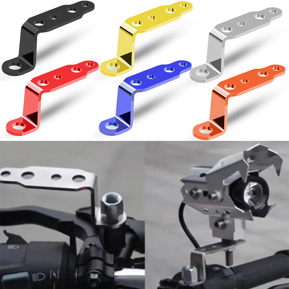 Motorcycle Rearview Mirror Modified Headlight Bracket Multi-functional ... Motorcycle Rearview Mirror Modified Headlight Bracket Multi-functional ...