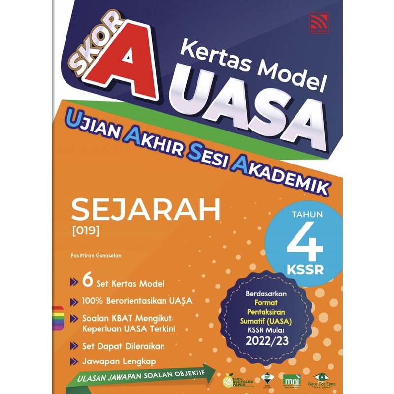 [TALENT] Buku Latihan Skor A UASA KSSR Tahun 4.5.6 ( 2023 ) | Shopee Malaysia
