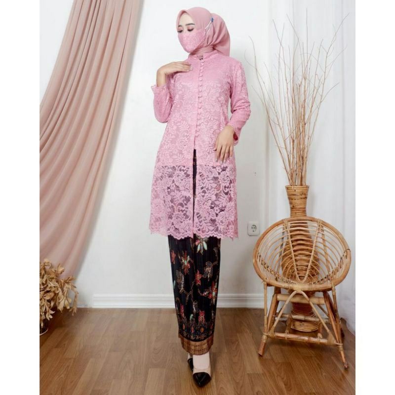 Brocade Tunic Suit Brocade Tunic Suit Thousand Buttons Kebaya Modern ...