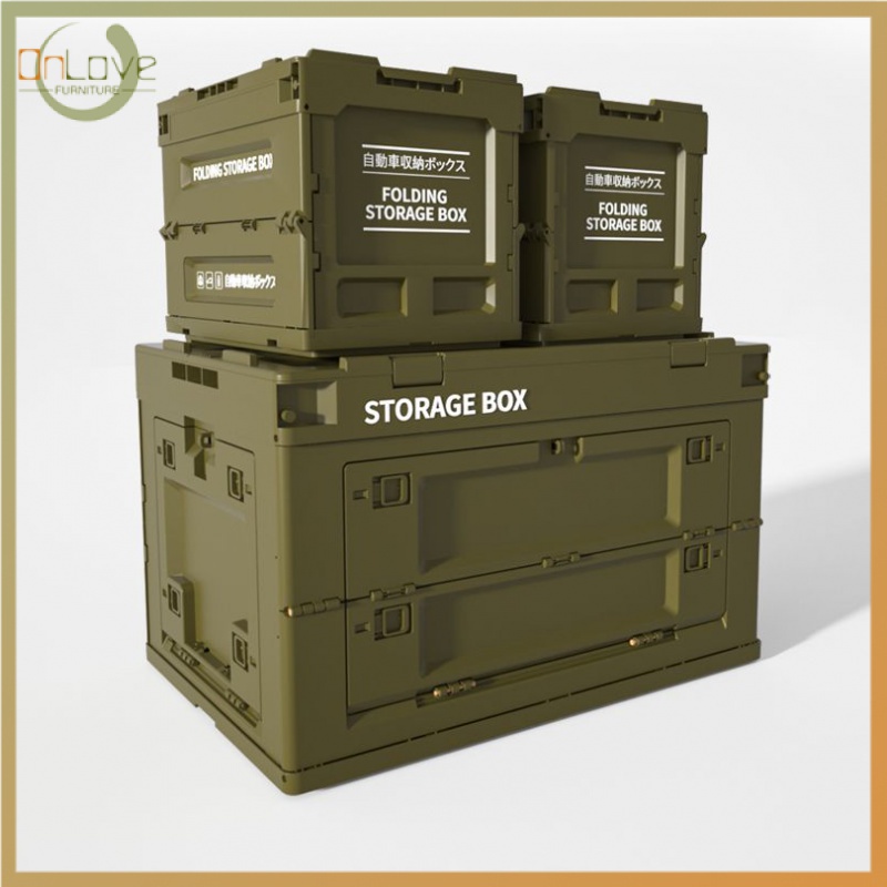 Storage box Industrial wind storage box Sorting trunk Green box Ultra ...