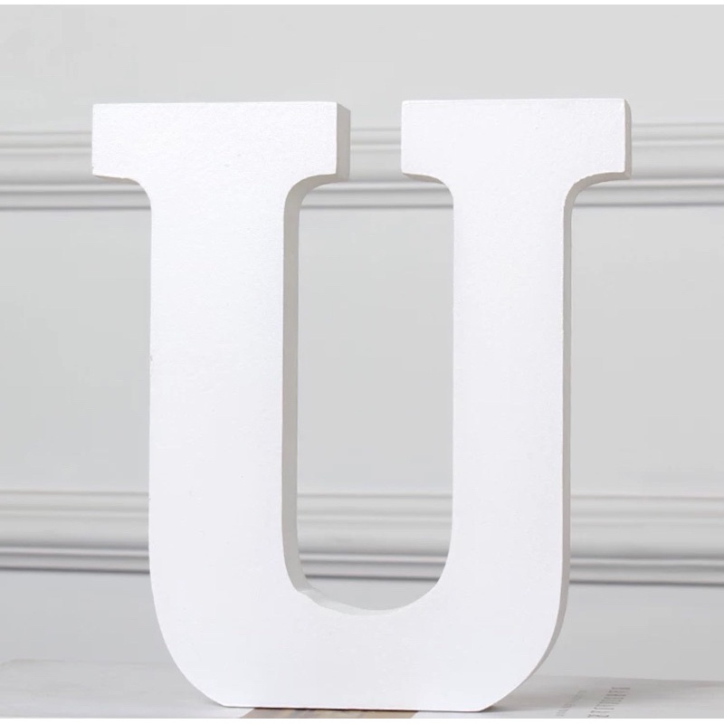 H29cm Waterproof Alphabet ABC Letter Box Huruf Hiasan Dinding Huruf ABC ...