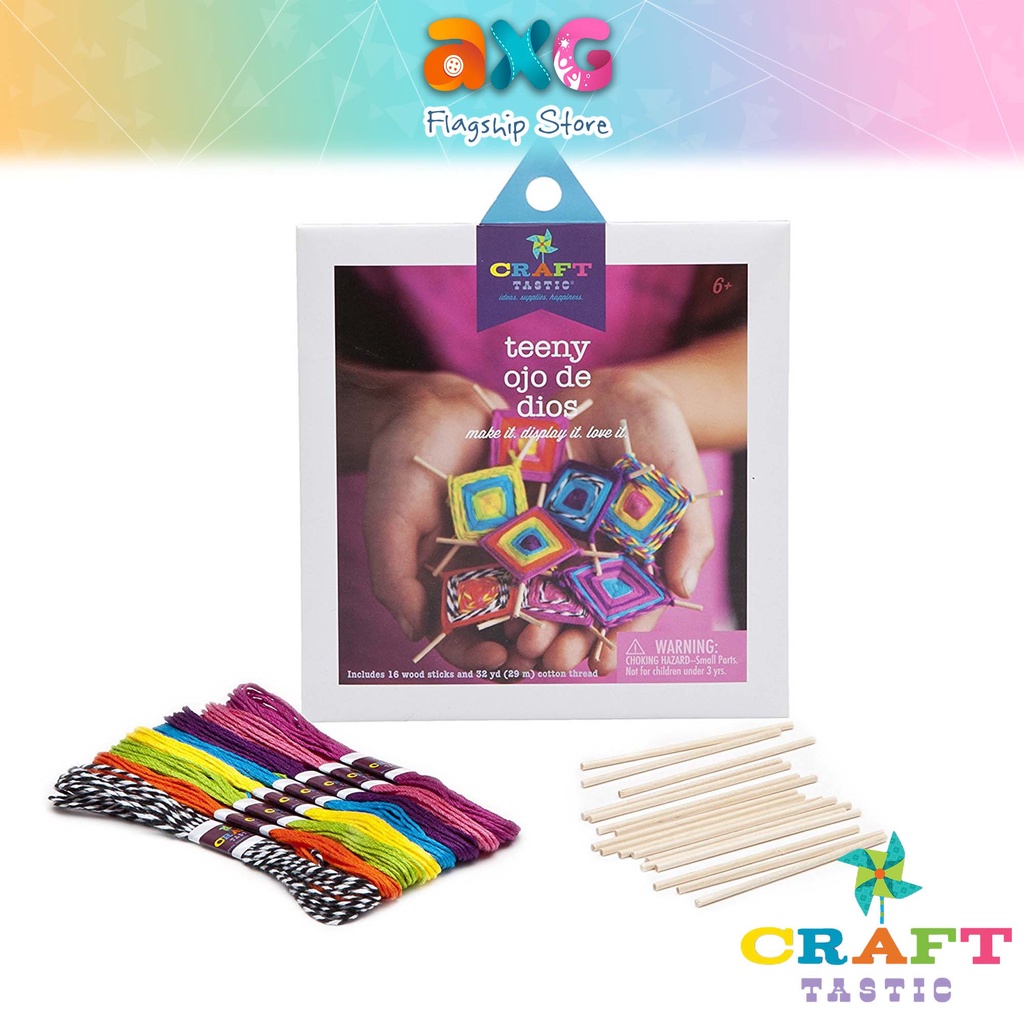 RAYA SALES | Craft Tastic Teeny OJO De Dios DIY String Crafts Kit ...