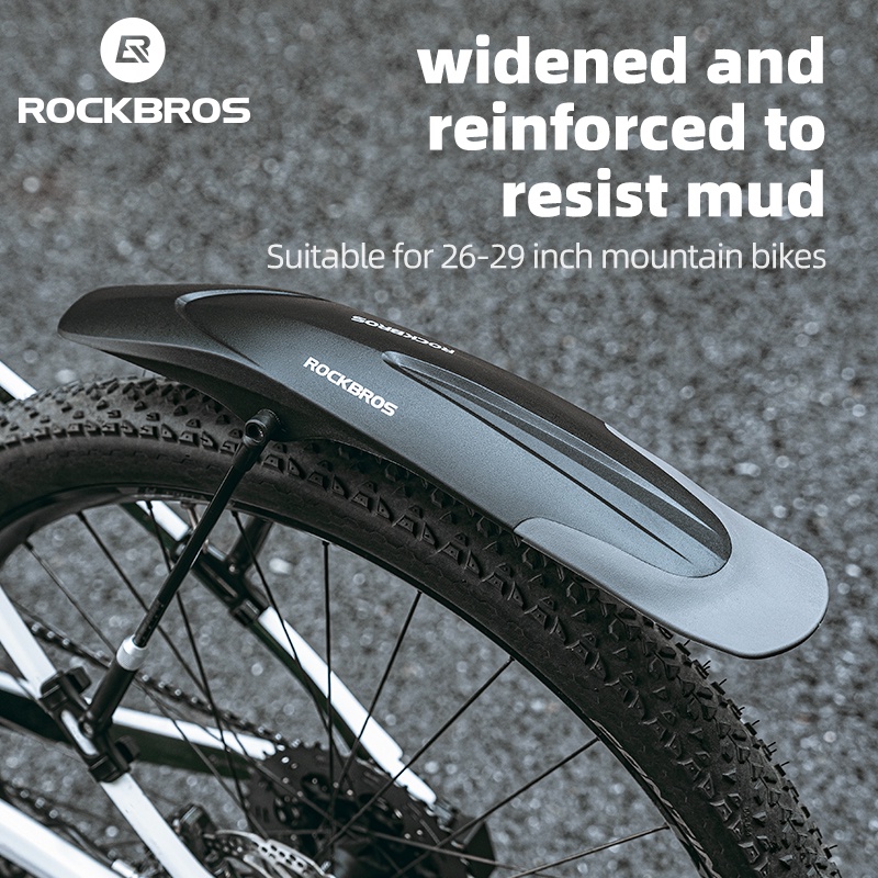 【MY Delivery】ROCKBROS Mountain Bike Fender Removable Quick Release ...
