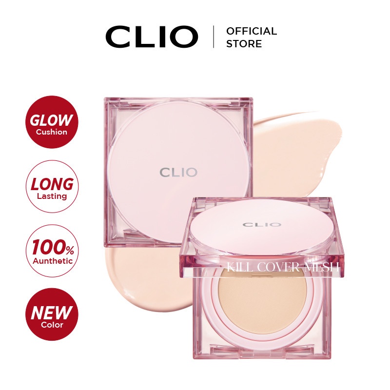 CLIO Kill Cover Mesh Glow Cushion SPF50+ PA++++ - 4 Colors to Choose ...