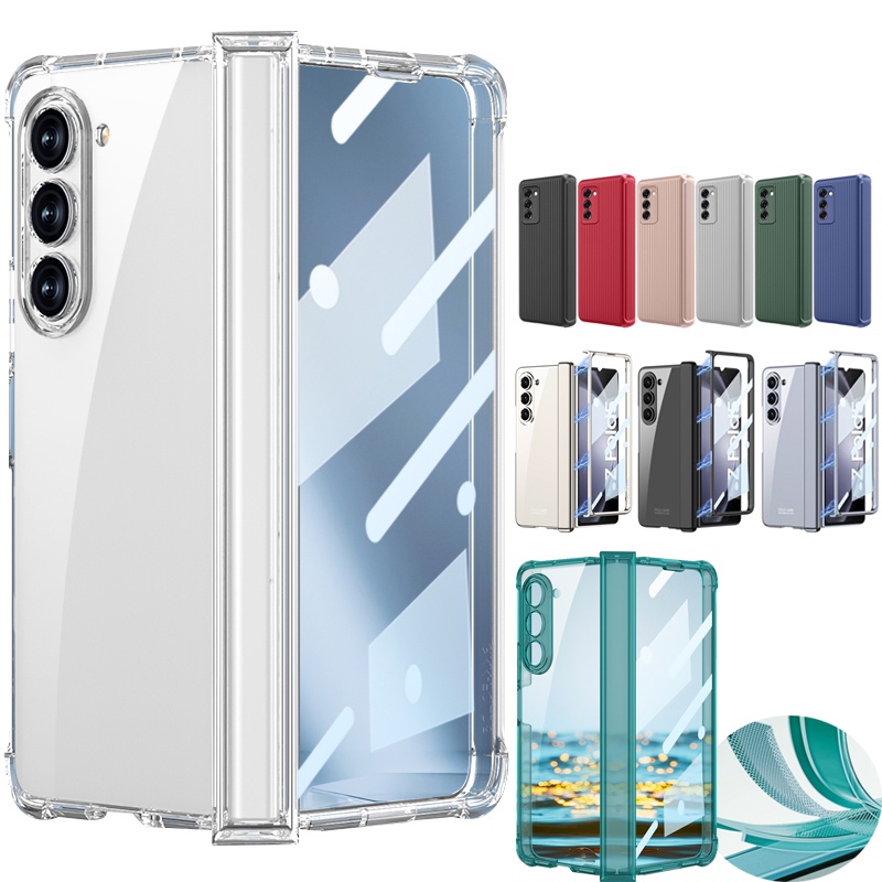 [Ready Stock] Casing For Samsung Galaxy Z Fold 5 phone case with hinge ...