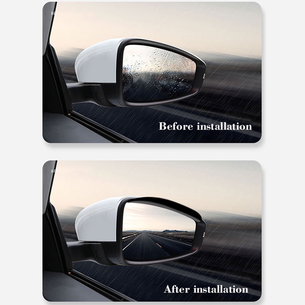 2pcs Car Rearview Mirror Protector Rain Deflecto For Toyota Vios Raize ...