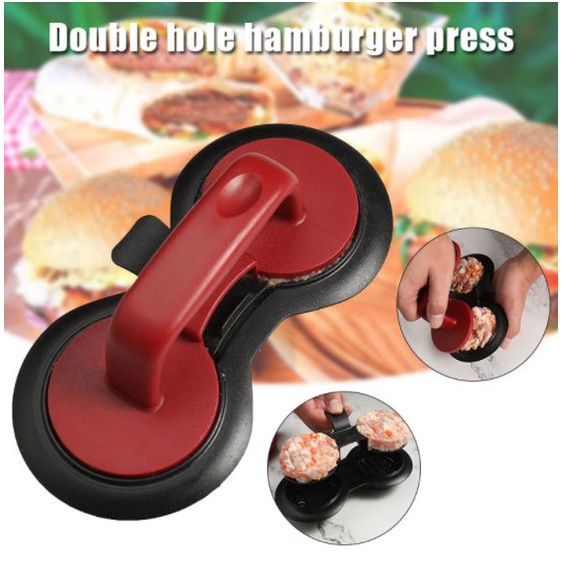 24hrs Ship* Burger Patty Mold Hand Press Burger Mold Patty Maker Mold ...