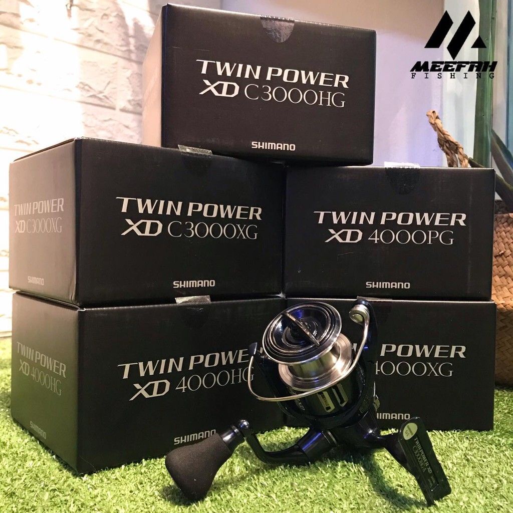 SHIMANO 2021 Twin Power XD Series 🔥1 YEAR WARRANTY + FREE GIFT 🔥 - Spinning Fishing Reel Mesin ...