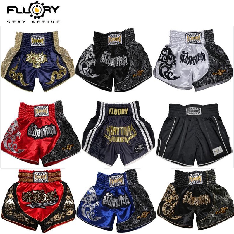 New Men&Women Boxing Training Pants + Muay Thai Boxing Shorts + MMA ...