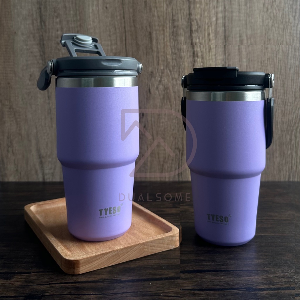 NEW DESIGN Tyeso Tumbler 3rd Gen with Handle SUS304 Double Layer ...