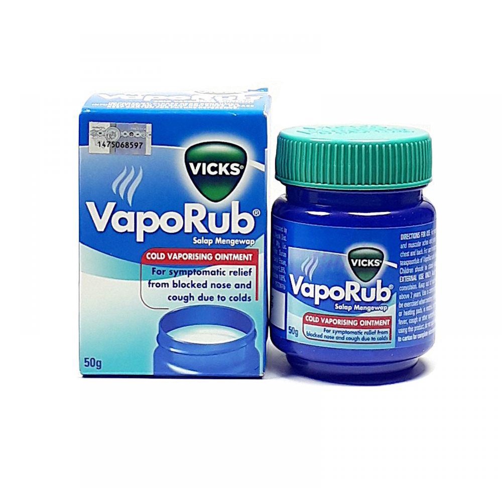 VICKS COLD VAPORISING OINTMENT 50G | Shopee Malaysia