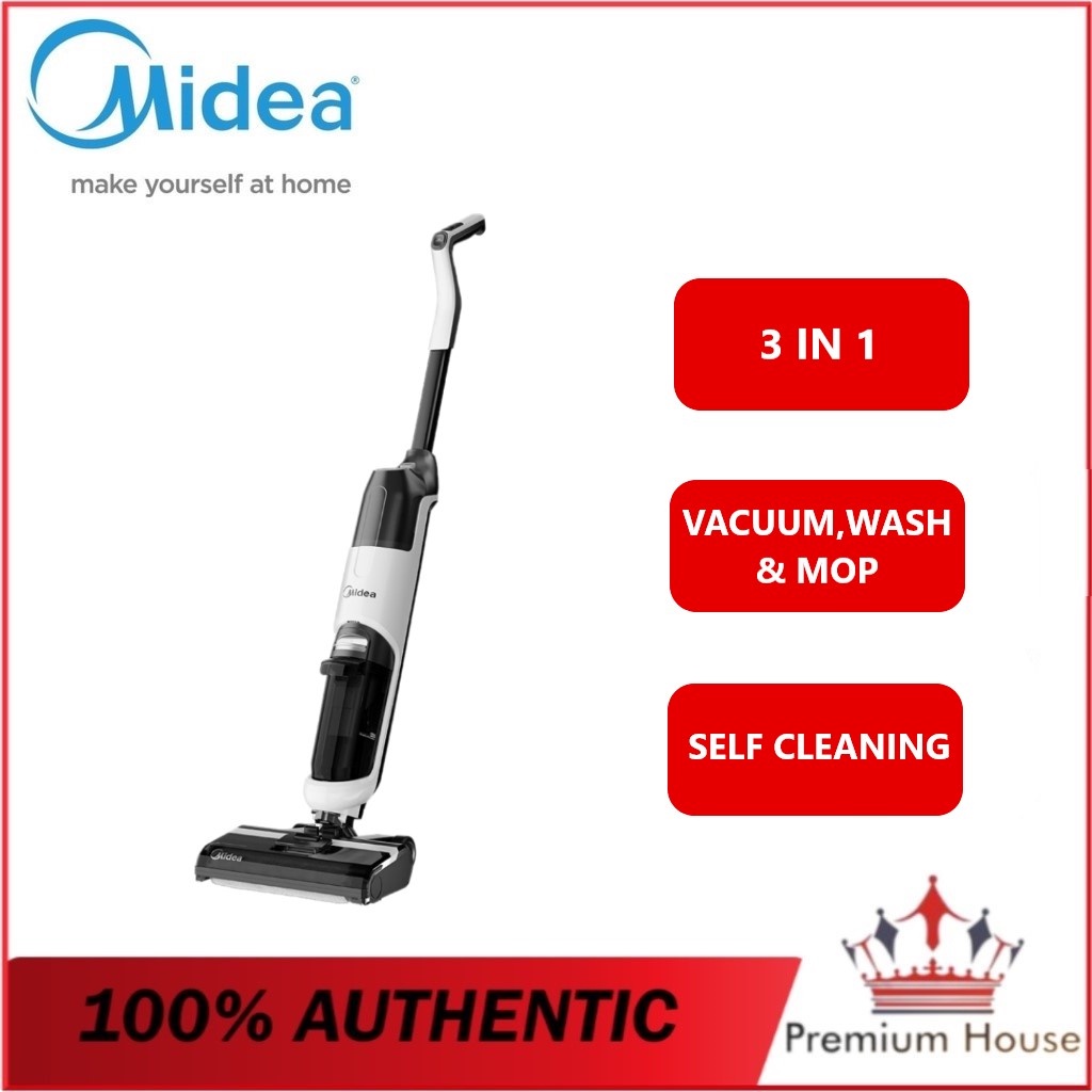 Midea MVC-X6 Floor Cleaner 3 In 1 / Wet & Dry Vacuum Cleaner With Self ...