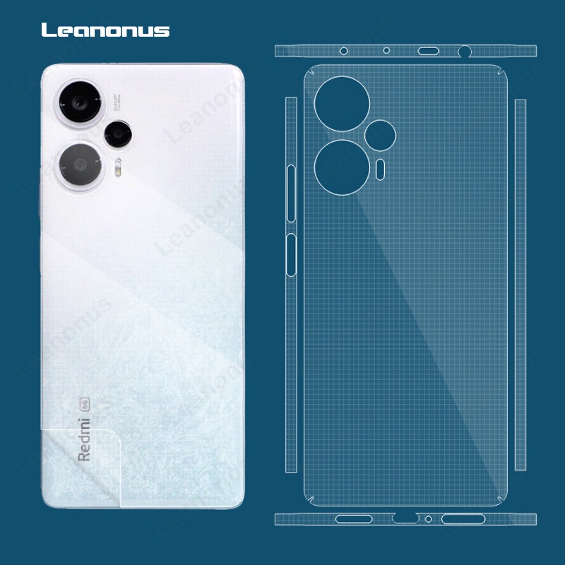Transparent Decal Skin Xiaomi POCO F5 F6 F7 Pro F7 Ultra Back Screen ...