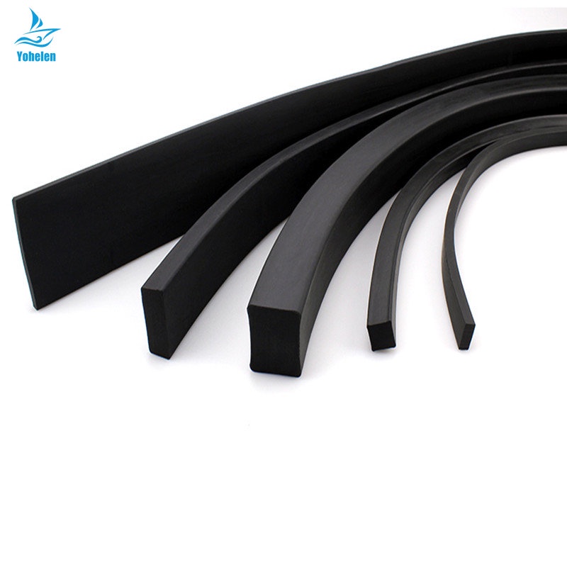 10M Foaming EPDM rubber seal strip Square Oblong 5 6 8 10 mm Oring line ...