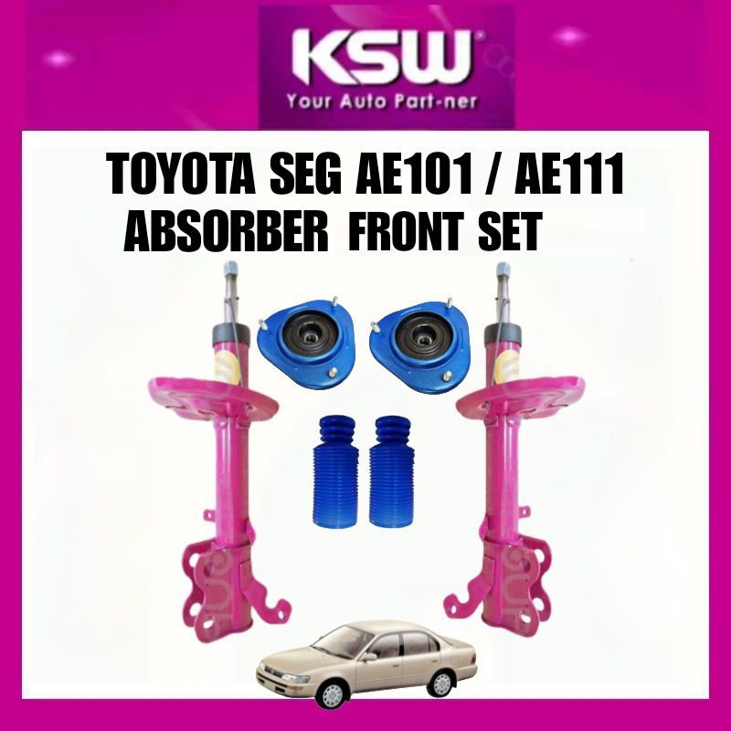 TOYOTA COROLLA SEG AE101 , AE111 , EE100 / 111 ABSORBER FRONT ...