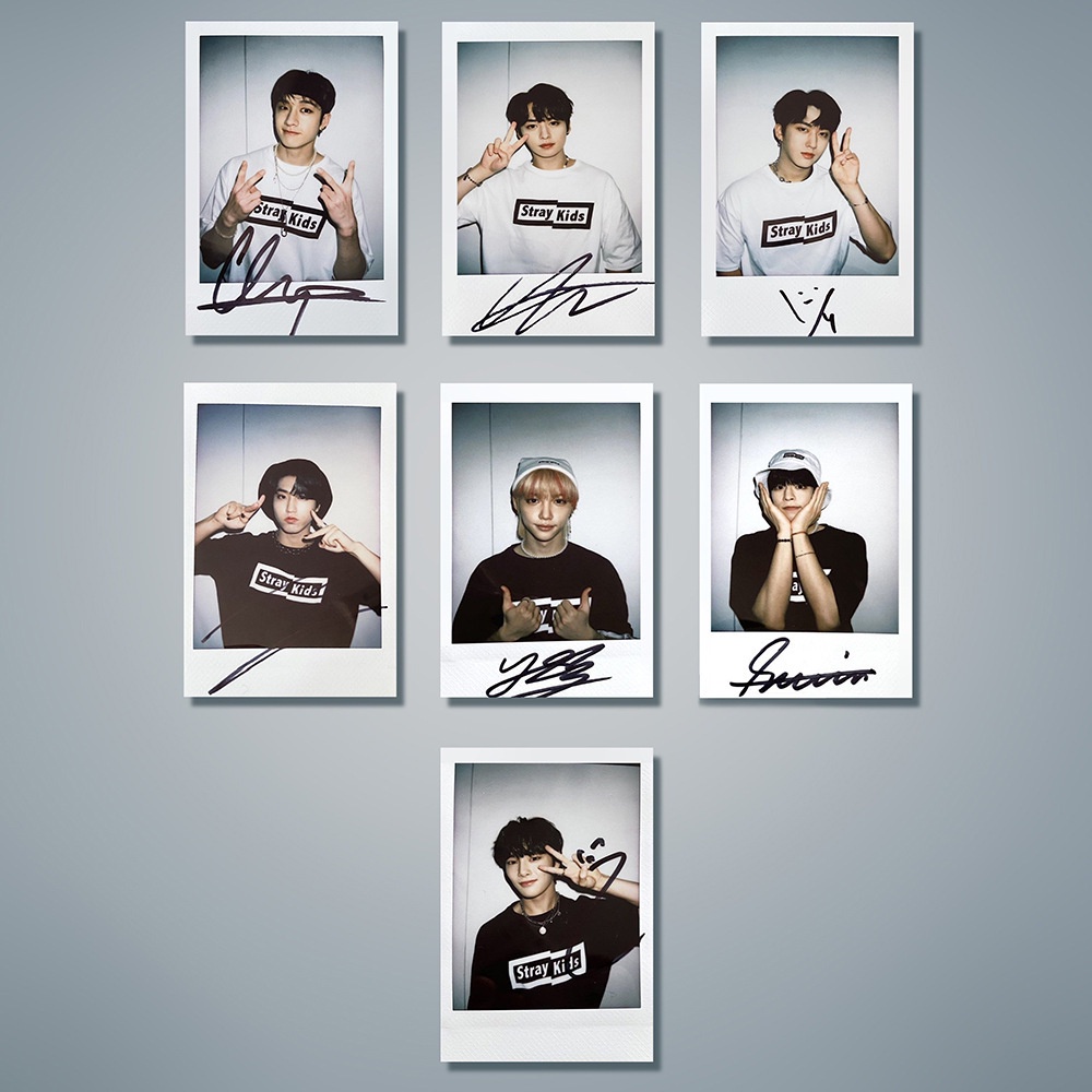 7pcs/set STRAY KIDS Photocards Lomo Cards Straykids Signature Kpop ...