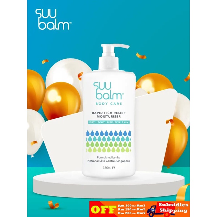Suu Balm Body Care Rapid Itch Relief Moisturiser (350ML) | Shopee Malaysia