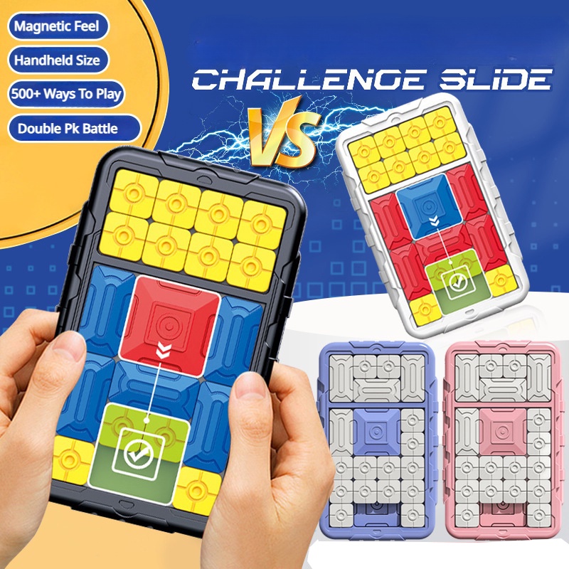 Challenges Brain Teaser Puzzles Interactive Fidget Toys Super Slide ...