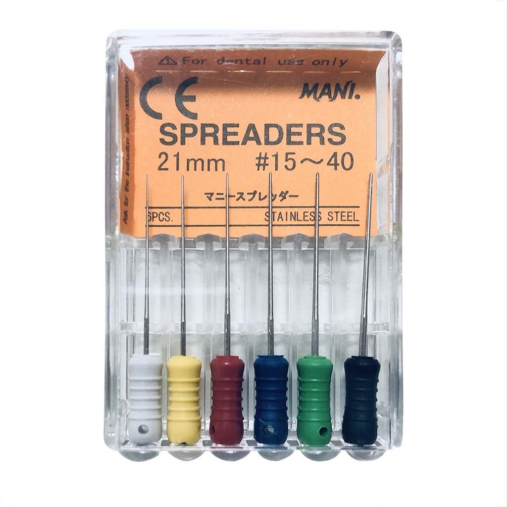 【Ready Stock】Dental MANI Stainless Steel Spreaders Hand Use files 21mm ...