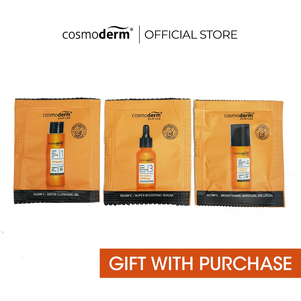 (Sample GWP) Cosmoderm GLOW-C Basic Steps (Vitamin C) | Shopee Malaysia