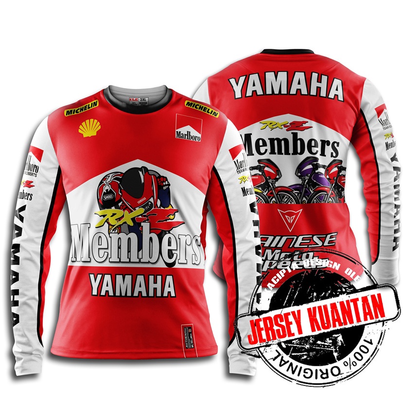 Baju Yamaha Rxz Member (Long Sleeve) | Shopee Malaysia