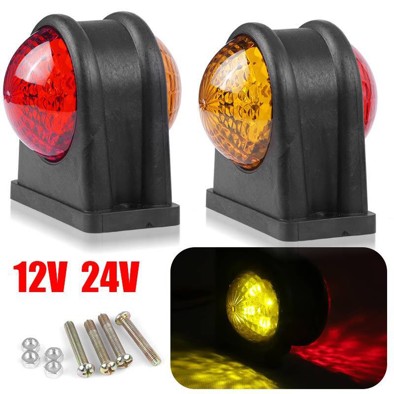 [Explosion] Truck trailer side light LED side light 24V side light wide ...