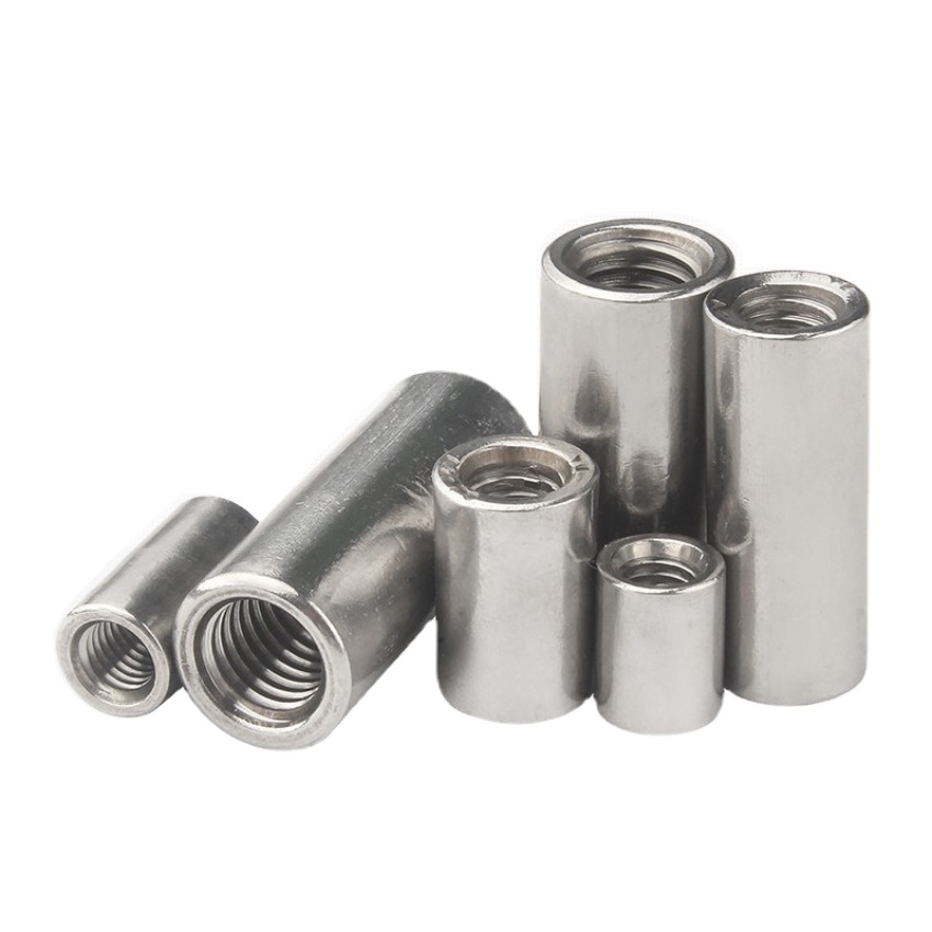 [KZS] 304 Stainless Steel Cylindrical Extension Nut Round Welding Nut ...