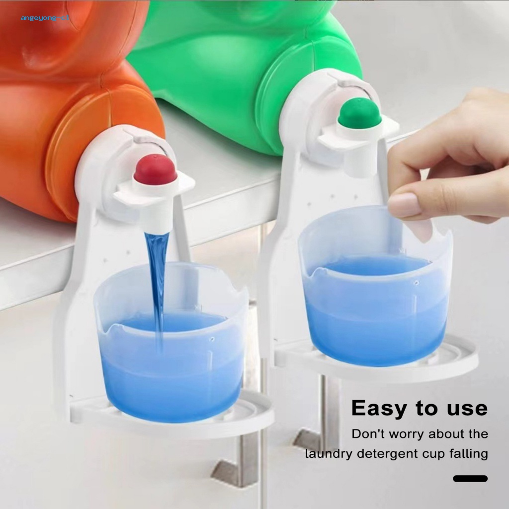 angeyong Detergent Cup Holder Laundry Detergent Collector Leak-proof ...