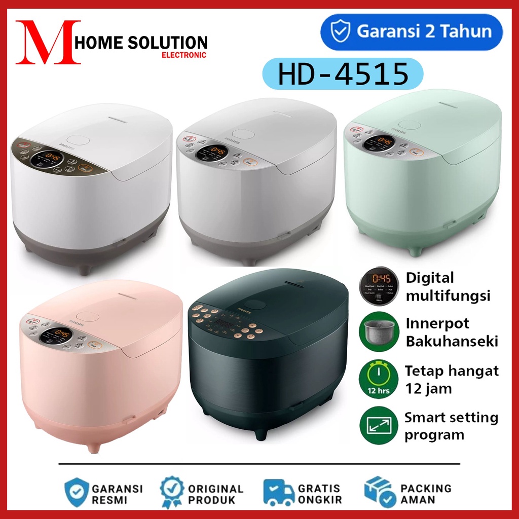 Philips RICE COOKER DIGITAL HD-4515/RICE COOKER PHILIPS HD 4515/DIGITAL ...