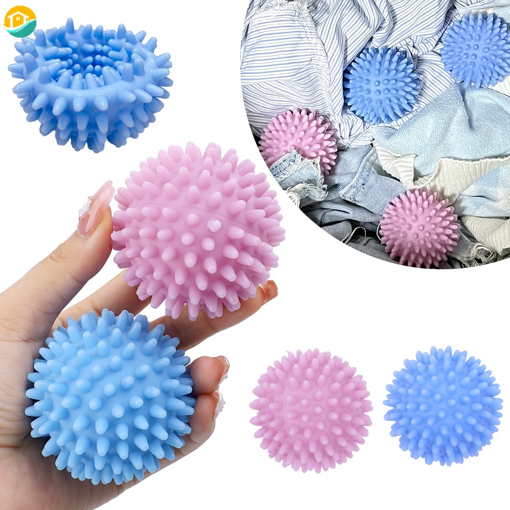 Reusable Decontamination Laundry Balls Soft Fabric Softener Ball Home ...