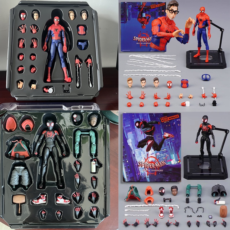 SV-ACTION Spider-Man Parallel Universe Gwen Stacy & Spider-Ham Action ...