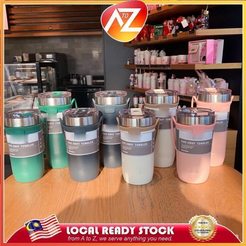 A To Z Tumbler Cup 550ml or 710ml Coffee Cup 304 Stainless Steel Vacuum Flask Thermos Mug Water ...