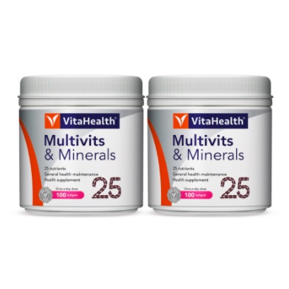 VitaHealth Multivits & Minerals 100's x 2 bottles (Exp: 02/2025 ...