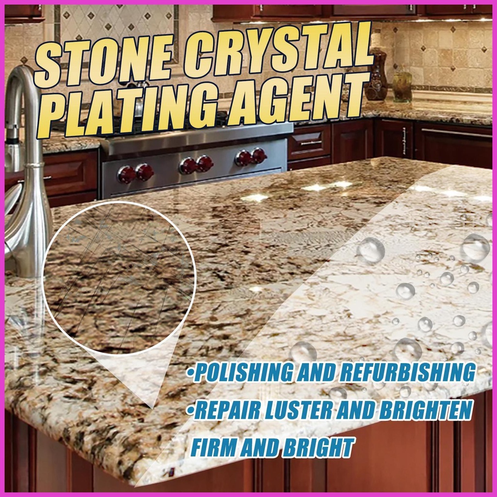 Granite Cleaner and Polish Quartz Protector Surface Care Polish Clean ...