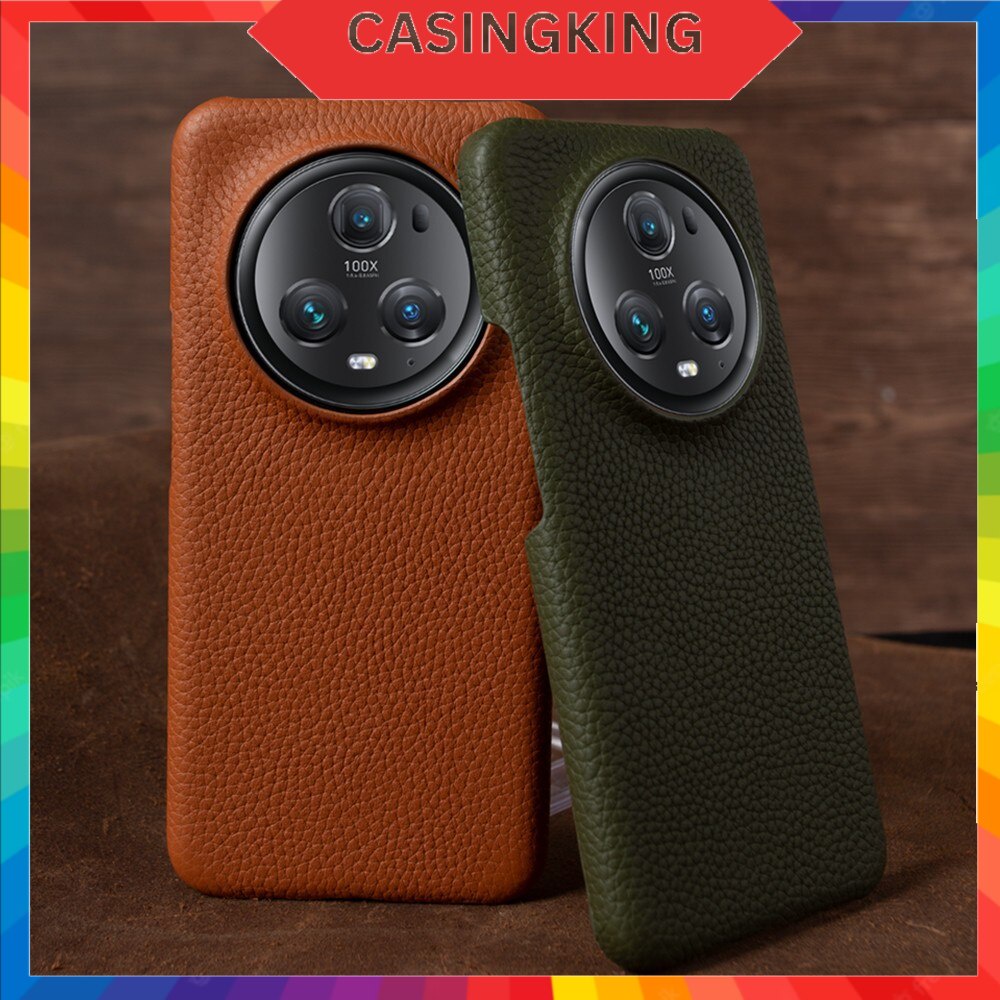 For Huawei Honor Magic 5 Pro Case Luxury Business Genuine Leather Phone ...