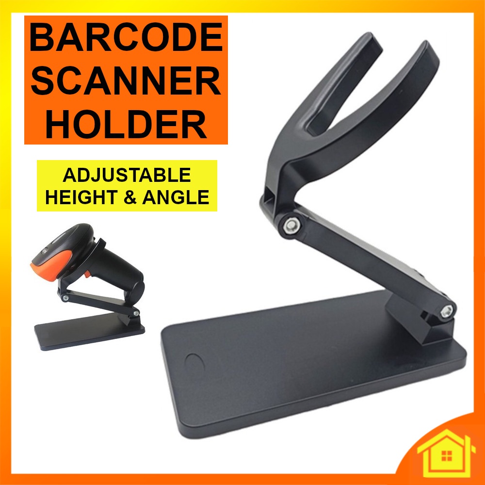 [OneHome] Barcode Scanner Holder Stand Universal Cradle Base Adjustable ...