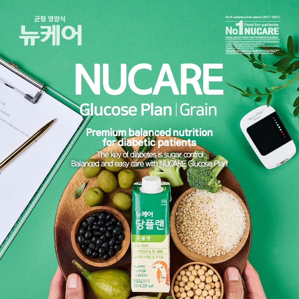 [Daesang Wellife]Nucare Glucose Plan Balanced Nutrition Drink Meal ...