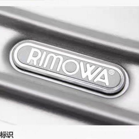Luggage Sticker Cute Ins Waterproof Unique Official Rimowa Label Metal ...