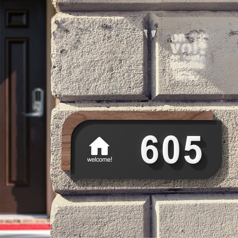 house Number / Nombor Rumah / Sign Plate Acrylic / Number Rumah / Plate ...