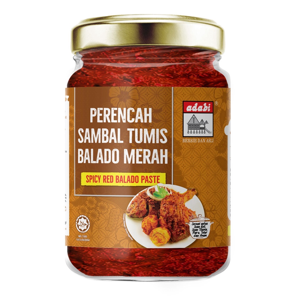 Perencah Sambal Tumis Balado Merah (350g) | Shopee Malaysia