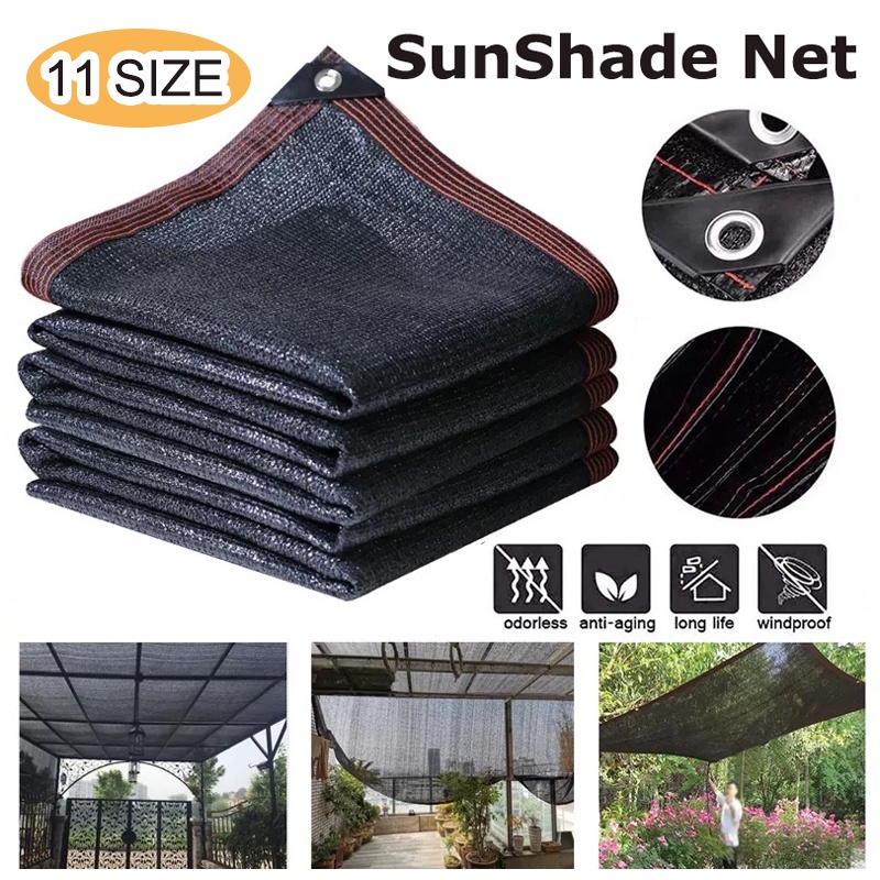 Sun Shade Net Garden Anti-UV Shade Sail Outdoor Plant Sunblock Sun ...
