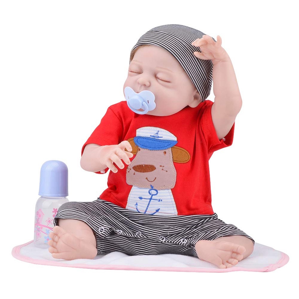 Realistic Rebirth Doll 56cm/22 Inch Realistic Newborn Doll Vinyl Full ...