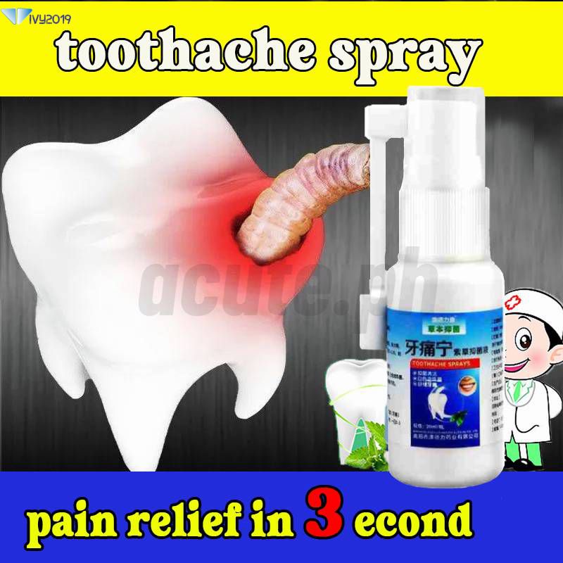 Toothache Treatment Spray Relieves Periodontitis Tooth Decay Pains ...