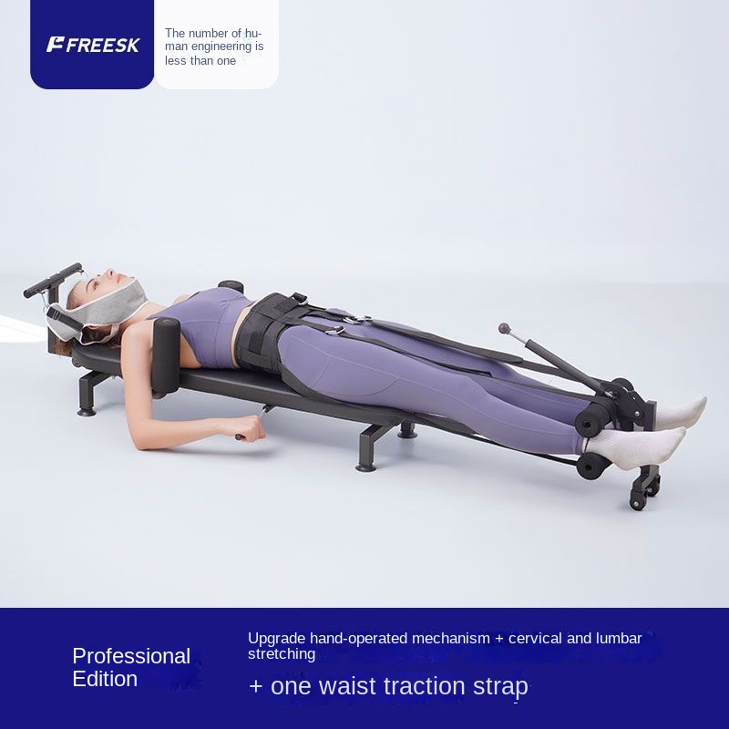 Cervical Spine Lumbar Spine Traction Bed Therapy Stretching Device ...