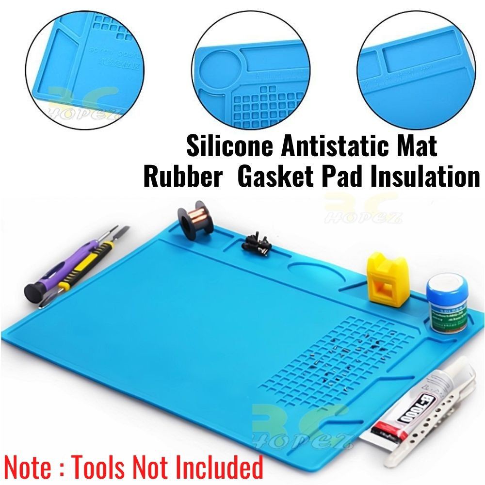 Silicone Pad 320×230mm Silicone Antistatic Mat Rubber Gasket Pad ...