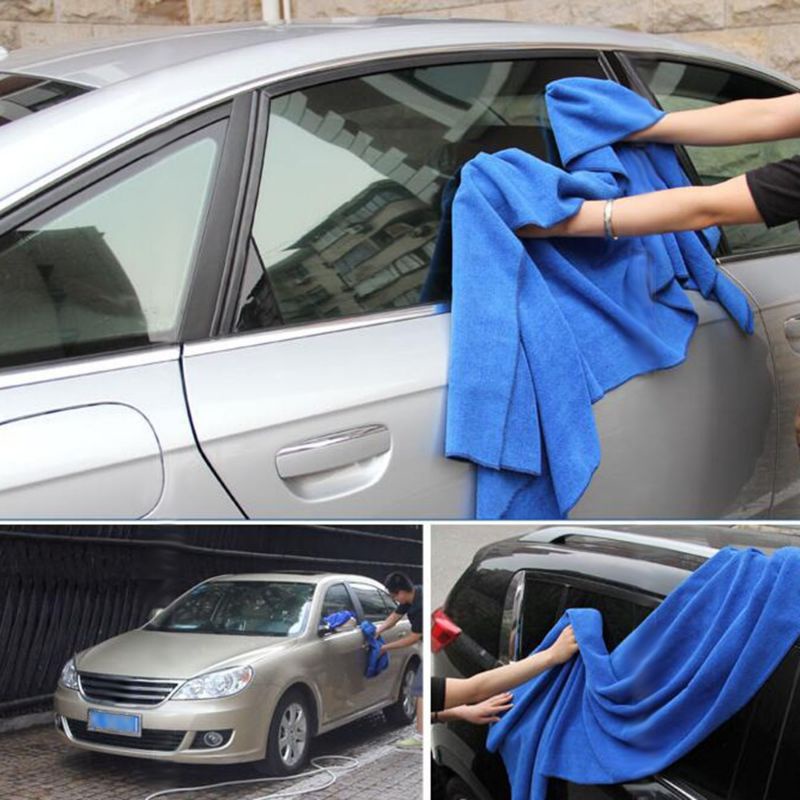 Car Big Drying Towel Microfibre Big Towel Tuala Lap Kereta Besar Tebal ...