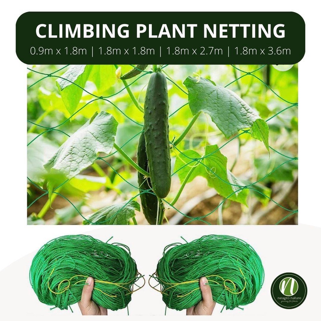 Neugro Premium Climbing Plant Netting_Jaringan Tanaman Merambat ...
