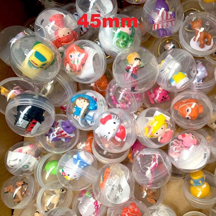 45MM Transparent Capsule Egg Toy Ball For Vending Machine Capsules ...