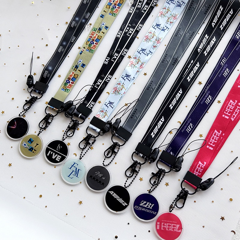 Kpop ZB1 ATEEZ StrayKids Lanyards Mobile Phone Lanyards Concert ...