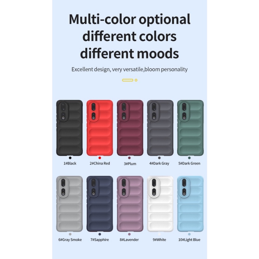 Shockproof Silicone Case hp Honor 200 400 Pro Honor400 Lite 5G Plain ...